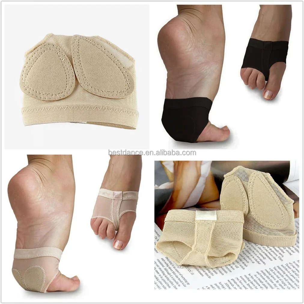 Bestdance Dance Foot Half Thong Pad Toe Protector for Ballet Belly Shoe ...