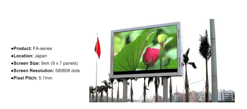 Stable Performance Outdoor Led Advertising Display P5 P6 P8 P10 High ...