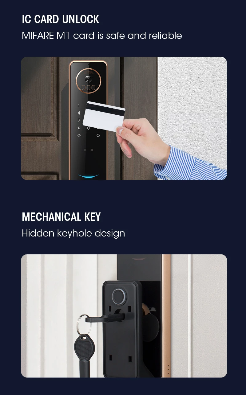Locstar 3D Face ID Smart Lock - Secure Your Home & Office