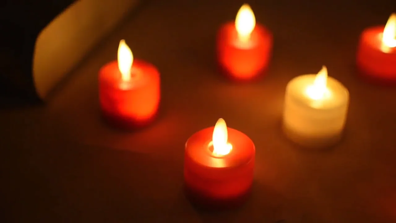 Wholesale Mini Battery Operated Flickering Flameless Electric Led Tea ...