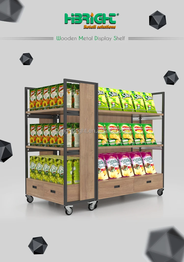 Retail Customized Heavy Duty Display Sstand Display Racks Supermarket ...