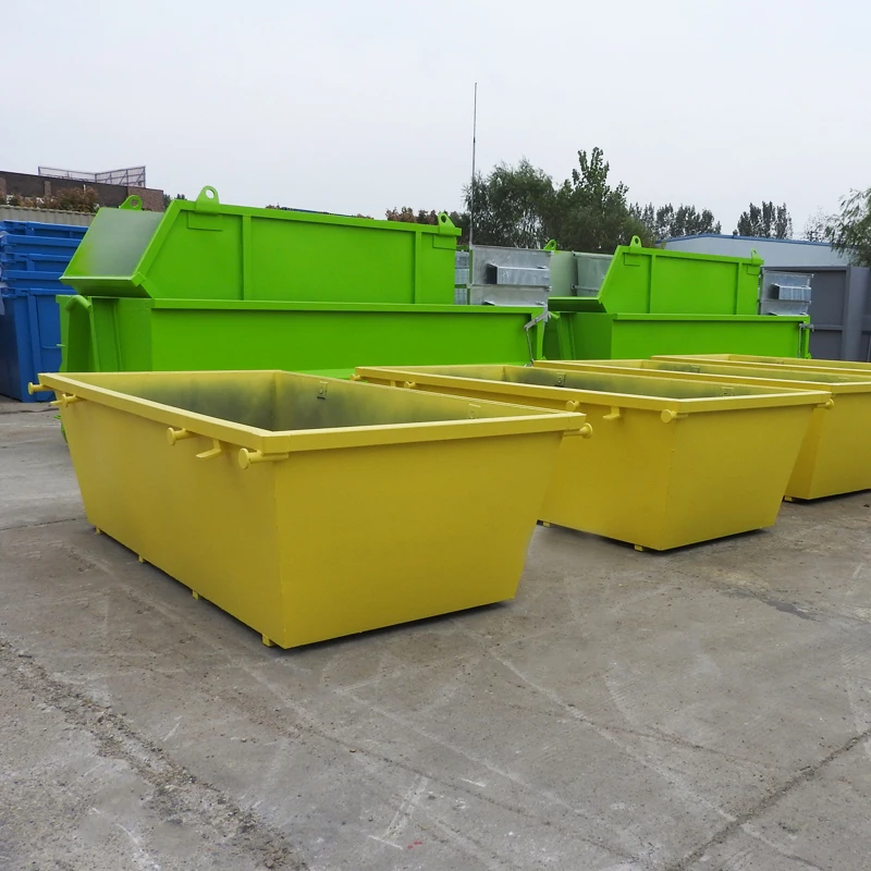 6M3 Skip Bins - High Quality Mobile Garbage Containers