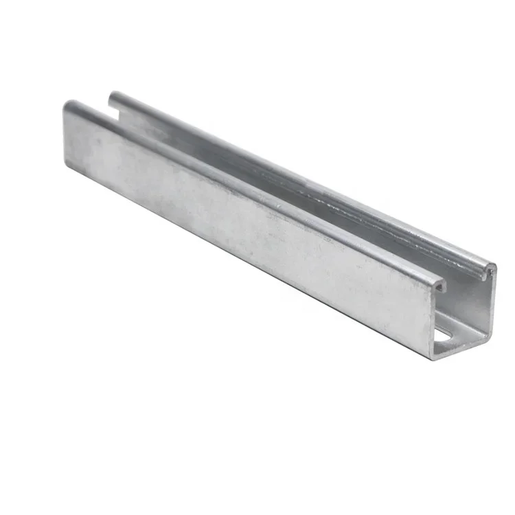 Slotted Steel C Channel With Hole Seismic Bracing Seismic Bracket - Buy ...