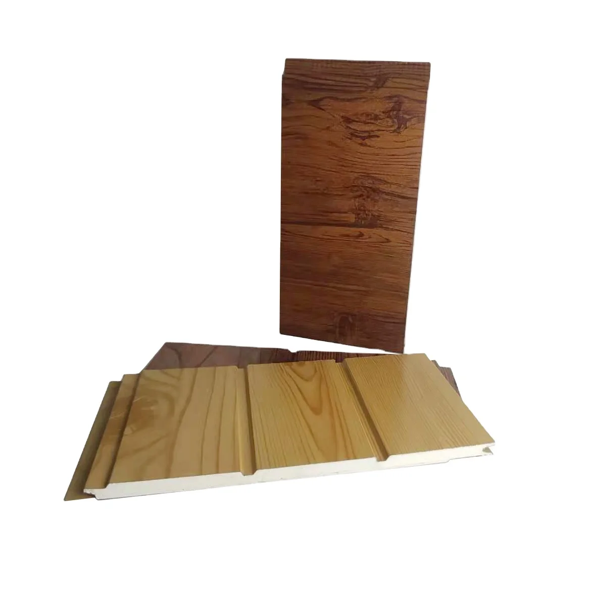 Exterior Wall Cladding Panel Exterior Pu Foam Sandwich Wall Cladding ...