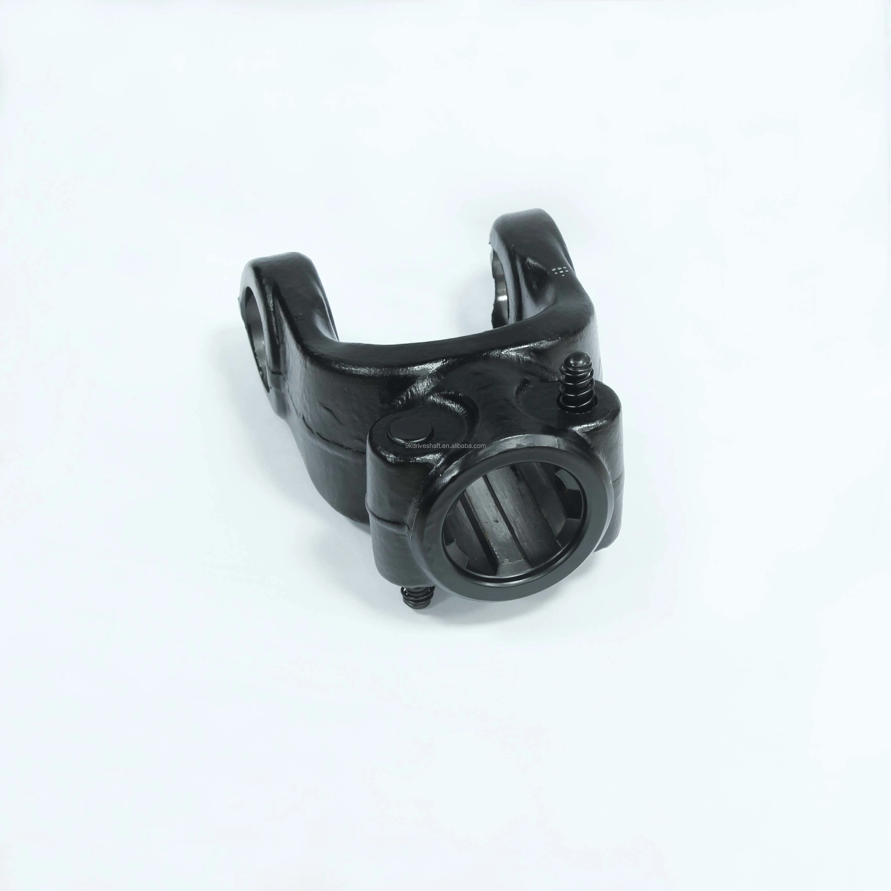 Black Splined Double Push Pin Yoke - PTO Drive Shaft