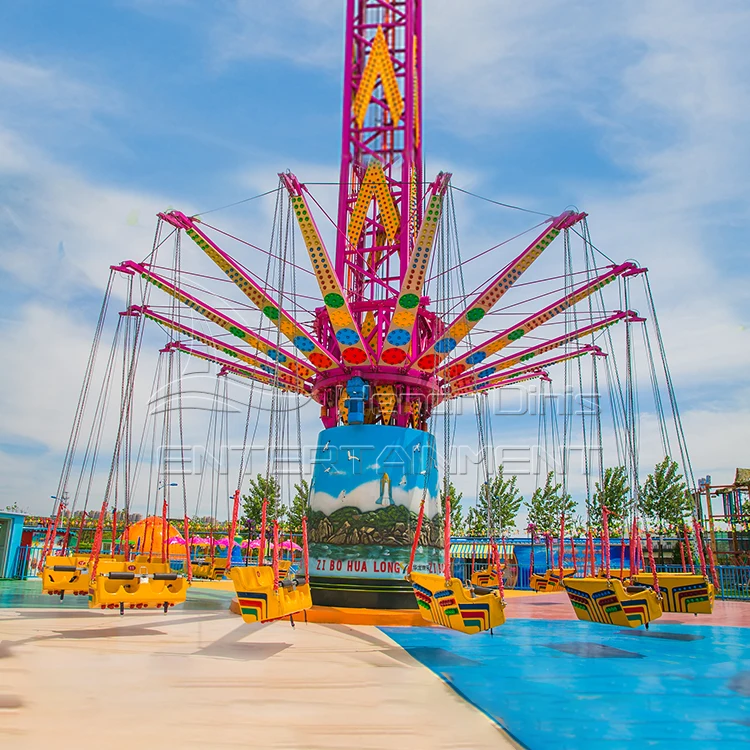 Theme Park High Sky Rotating Swinger - Flying Tower Rides