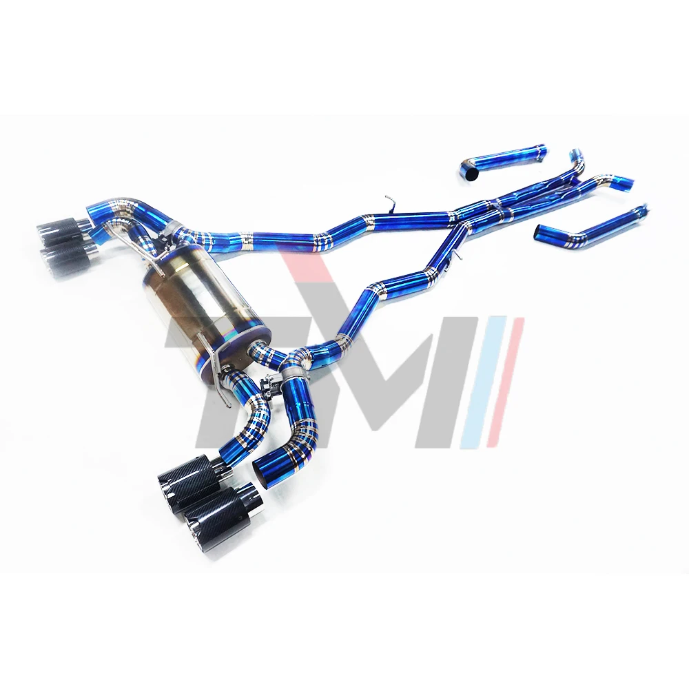 High Performance Catback Titanium Valvetronic Exhaust Bmw M5 F90 4.4t ...