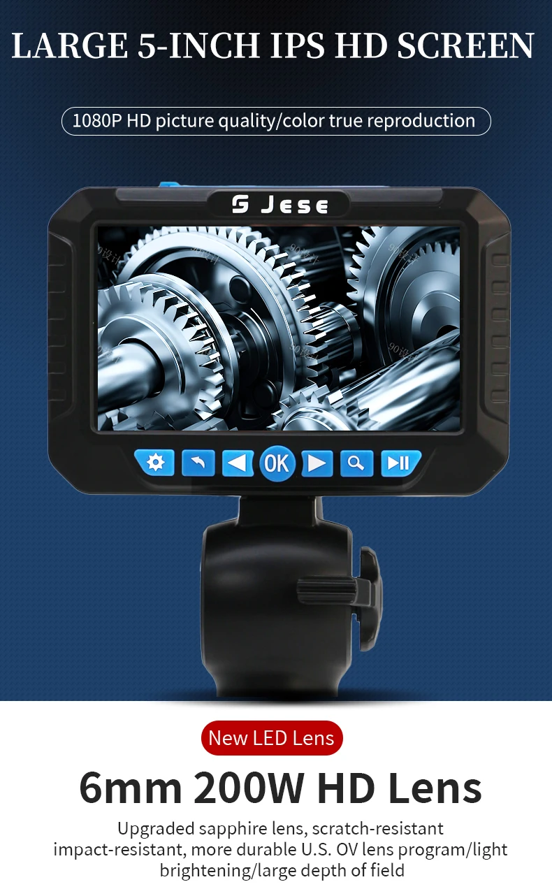 360 Degrees Rotating Endoscope - Precision Inspection Tool