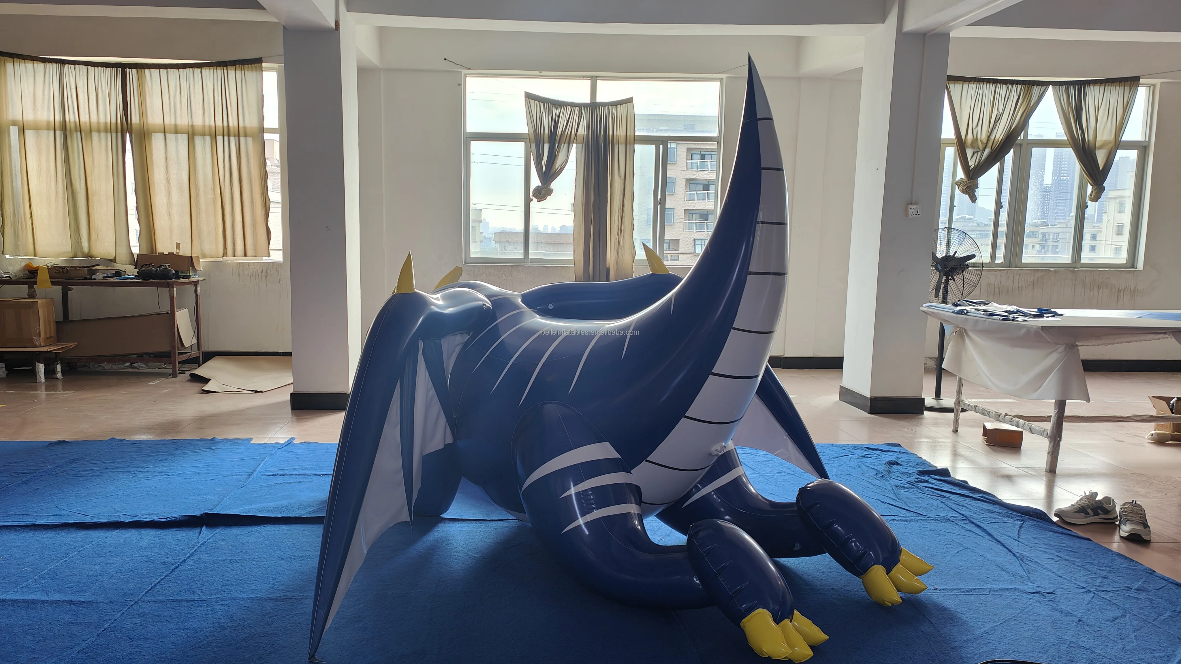 Beile Latest Design Cartoon Soft Pvc Inflatable Dragon Whit Sph - Buy ...