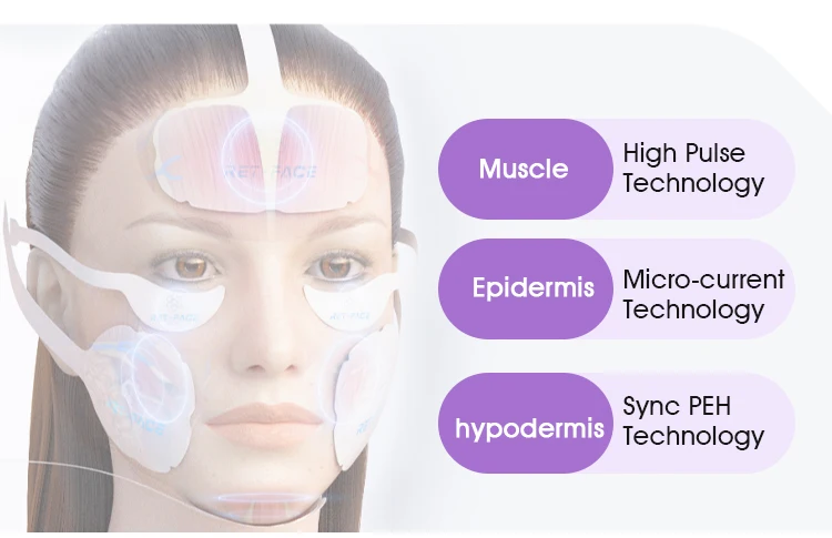 2024 Most Advanced Portable Peface Emsface Ems Rf Pe Face Lifting ...