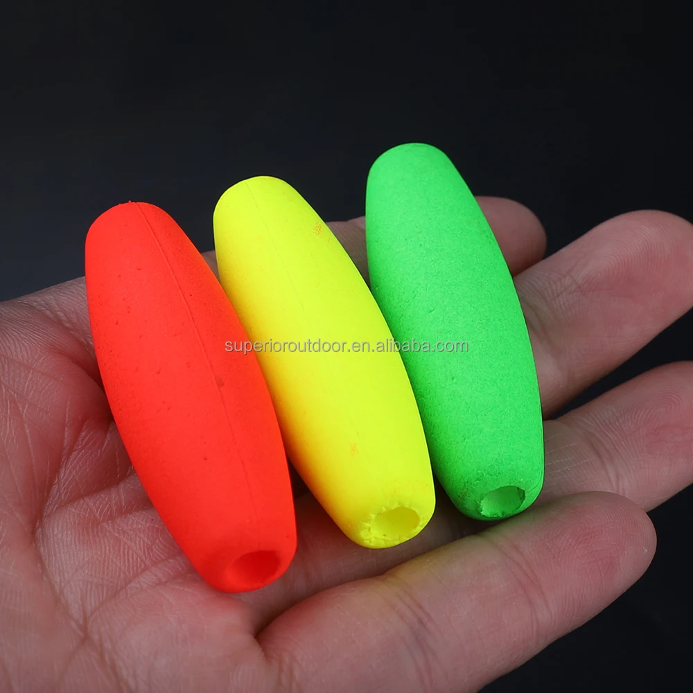 SUPERIORFISHING Cigar Floats - Durable EPS Fishing Bobbers