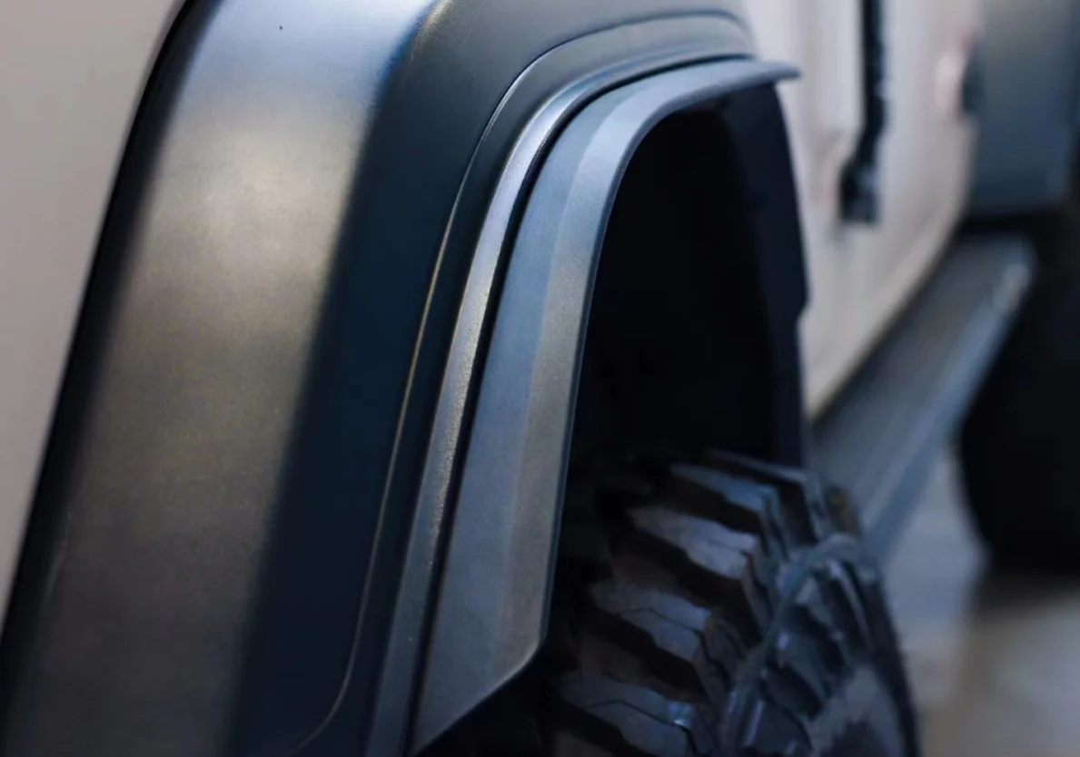 Offroad Black Fender Guard Wheel Eyebrow 4X4 Accessory