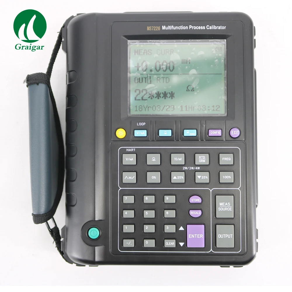 MS7226 Multifunction Process Calibrator - RTD & Thermocouple
