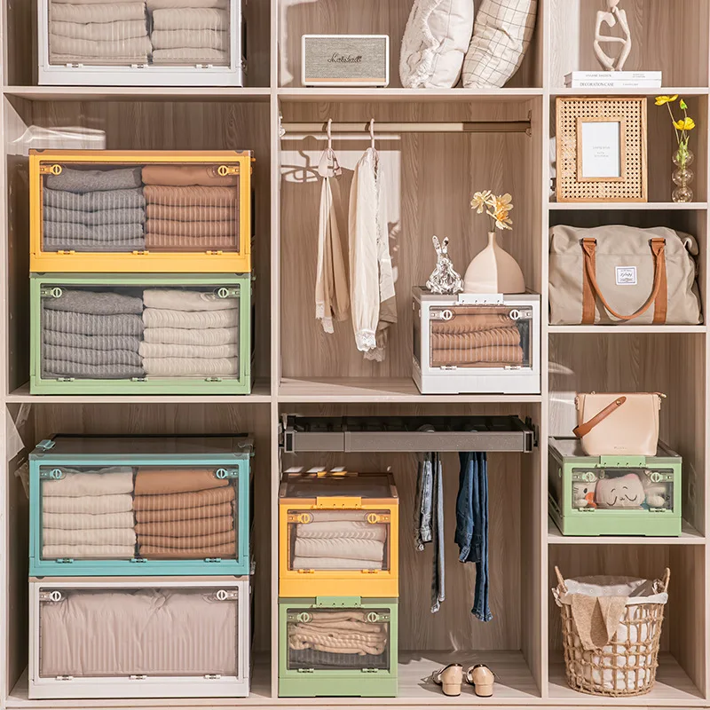 Multi-functional Plastic Foldable Detachable Clothes Organizers Folding ...