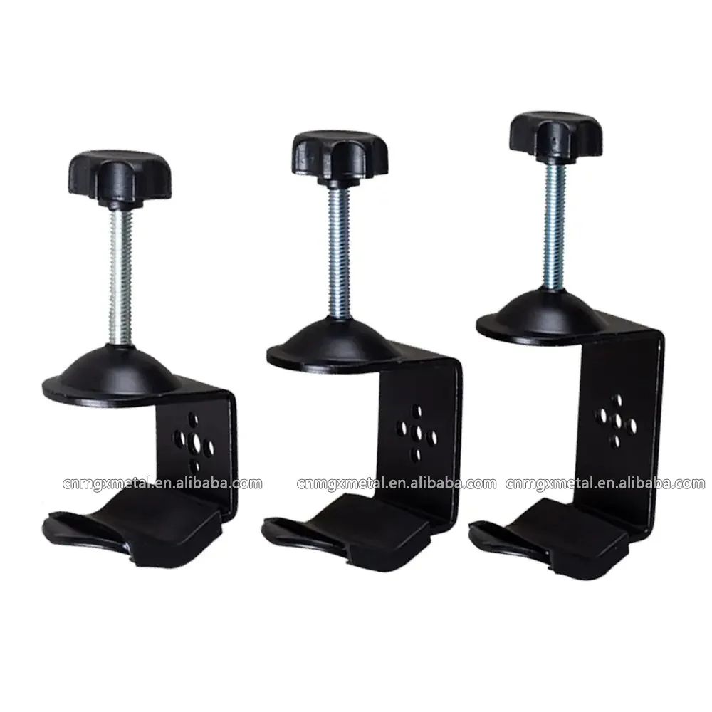 High Quality Different Black Clamps Metal Desk Table C Clamps