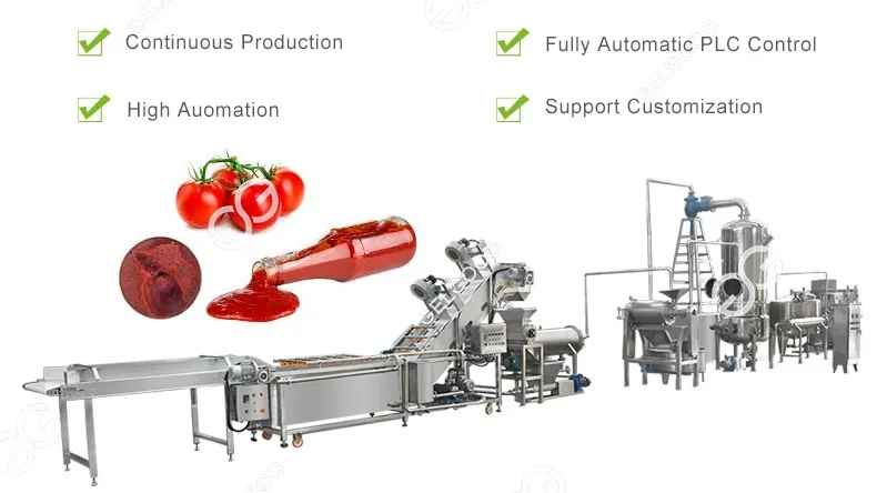 Gelgoog Manufacturers Tomato-paste Processing Producer Plant Tomato ...