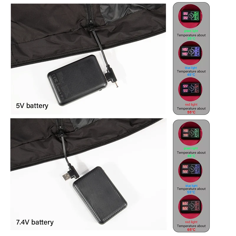 Factory Custom Design Electric Usb Rechargeable Battery Powered Heated ...