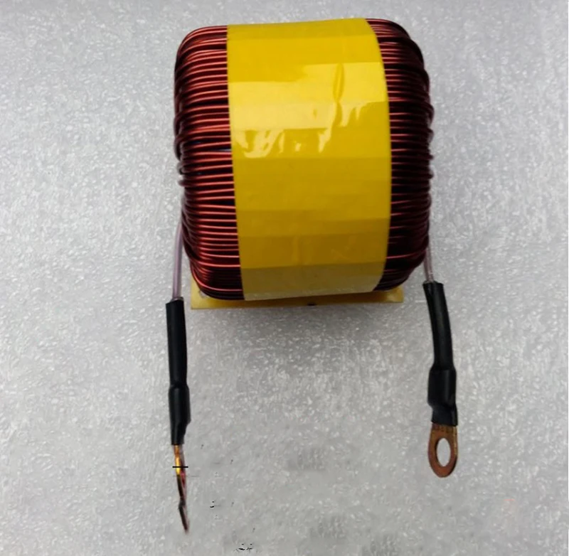High-power Silicon Iron Magnetic Powder Core Inductor / Reactor 1mh 50a ...