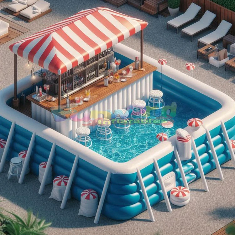 Floating Water Sofa Swimming Inflatable Pool bar for Adults Kids Party ...