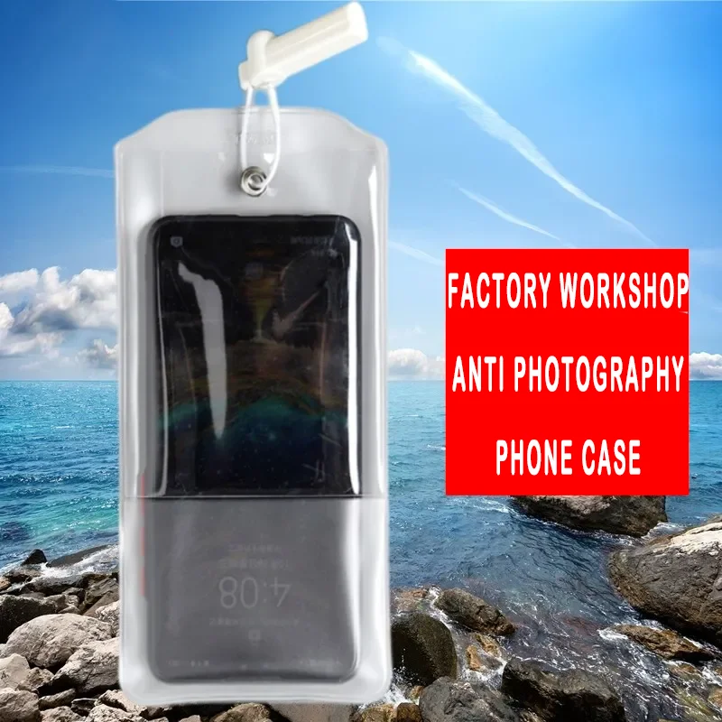 Privacy Phone Pouch Anti-Camera Blocking Sleeve for Smartphones up to 6 ...