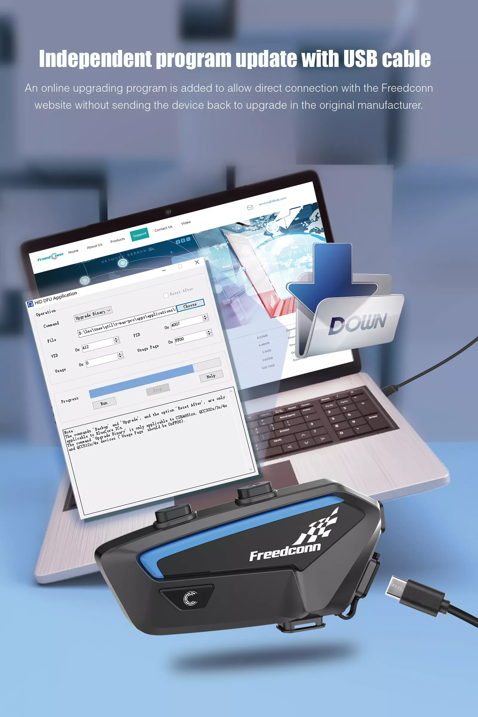 Freedconn FX Waterproof Motorcycle Helmet Intercomunicador Headset ...