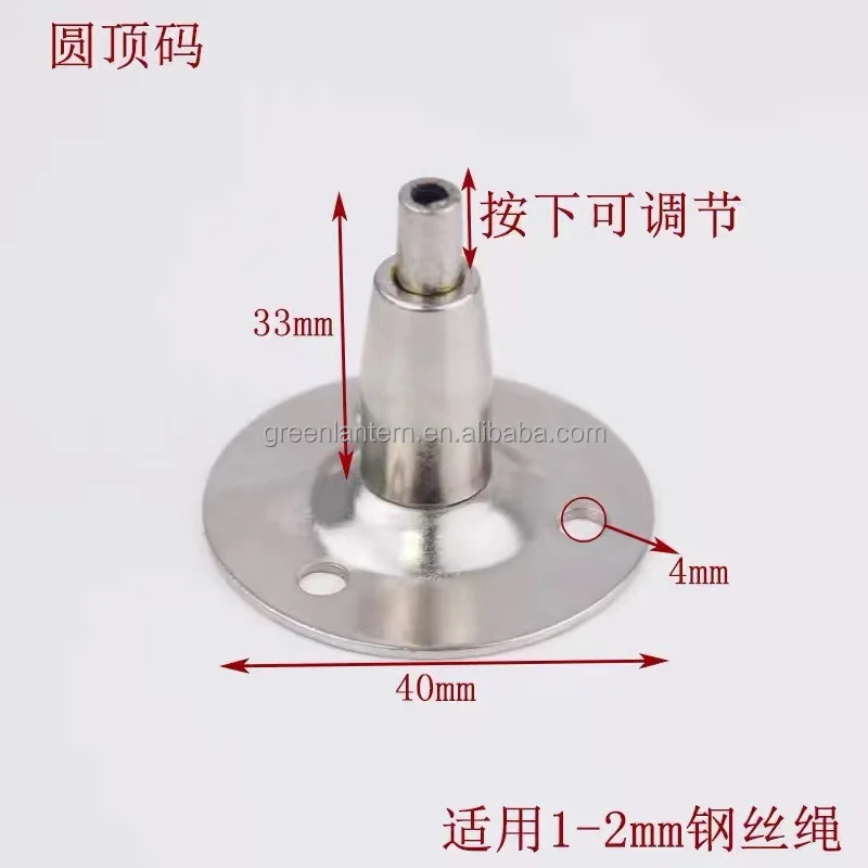 Steel Wire Rope Stainless Steel Perforated Neon Sign Cable