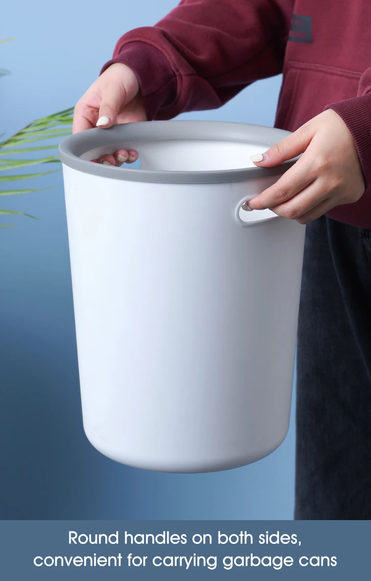 Hot Selling Waste Bins Colorful For Bathroom Household Round Small ...