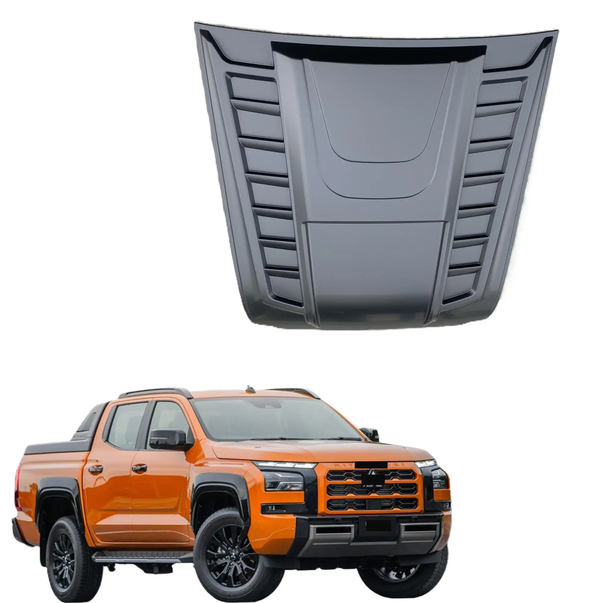 ABS Plastic PICK-UP Big-sized Engine Hood Bonnet Hood Scoop Engine ...