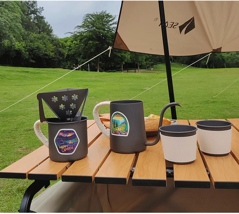 Pour Over Coffee Set New Arrival Portable Outdoor Camping Travel Coffee ...