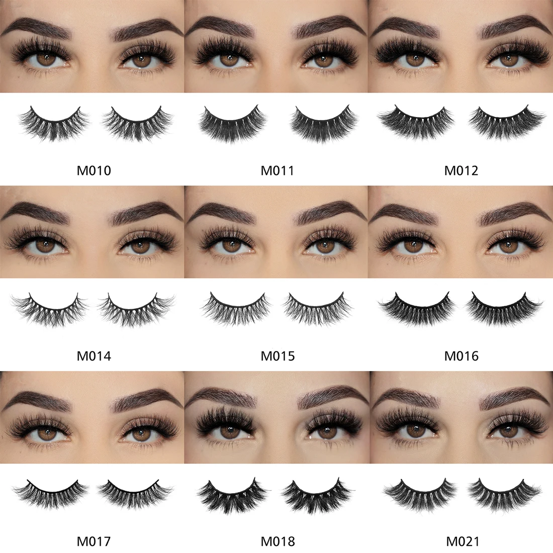 3D 25MM Mink Eyelash Bulk Lasheswholesale Vendor 5D Mink Lash Strips ...