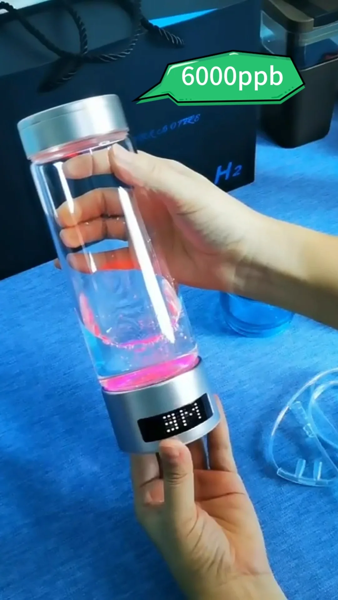 Hydrogen Generator 2000-6000ppb Portable Hydrogen Rich Generator Usb ...