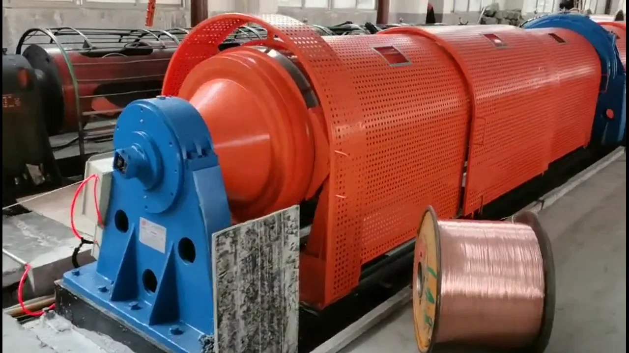 High Speed Wire And Cable Stranding Machine,630mm Tubular Stranding ...