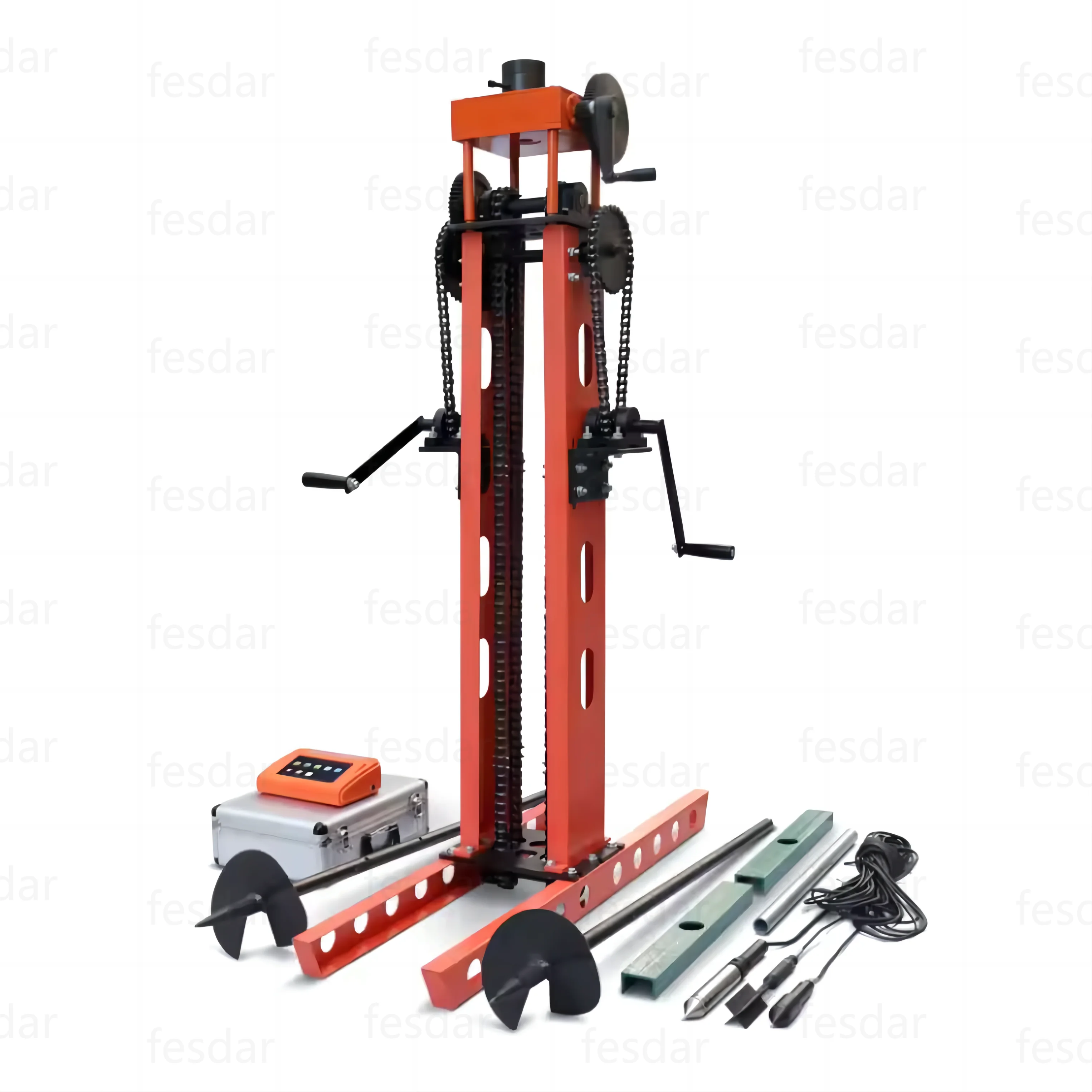 CPT Cone Penetrometers and Vane Shear Test Dual-use Apparatus Soil ...