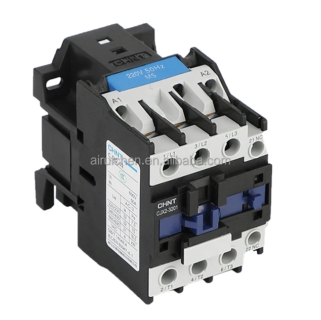 Original CHINT AC Contactor AC36V 110V 220V 380V CJX2-0904/0908/1204/1208/2504/2508/4004/4008 ...
