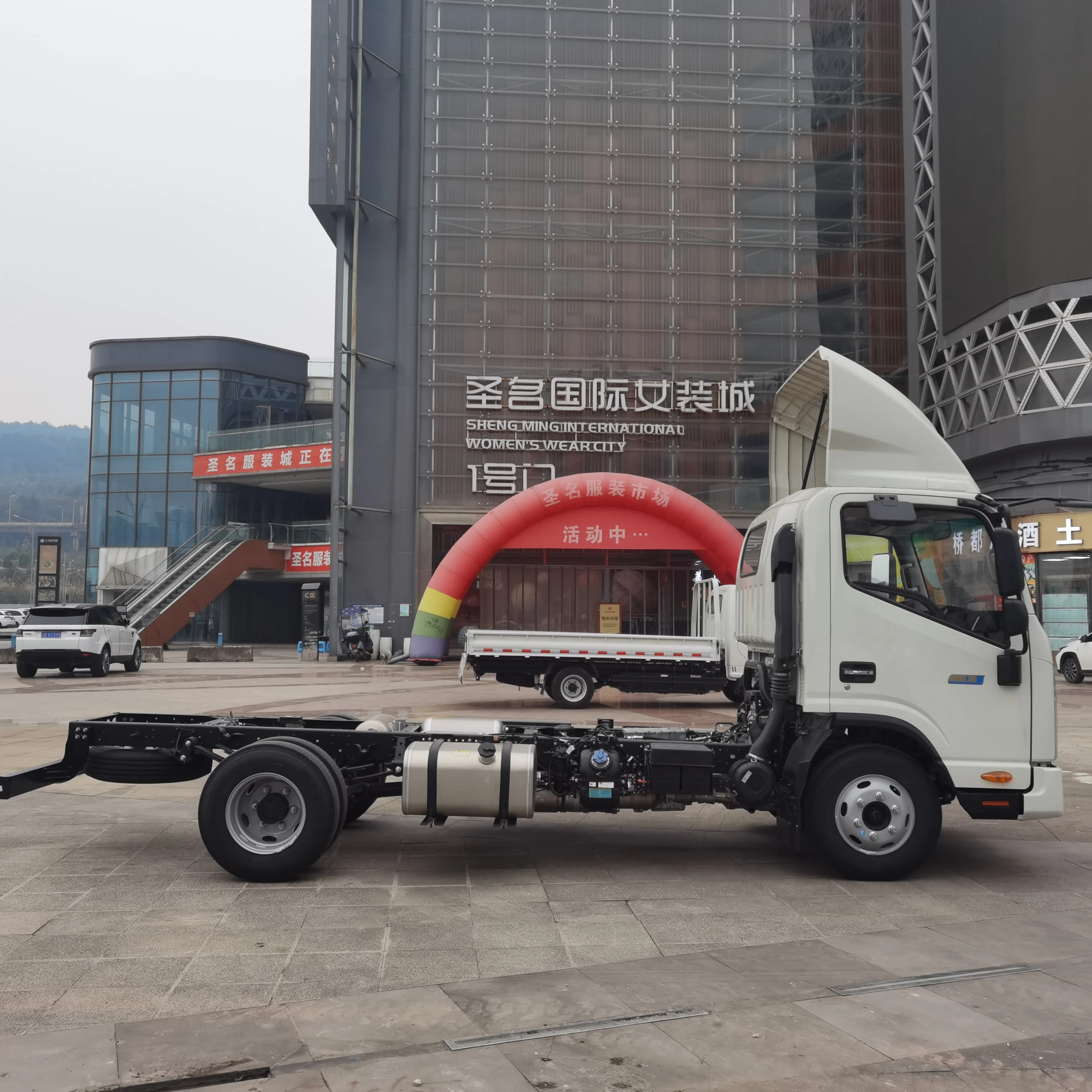 Customizable 2024 Jac Junling V6 160 Horsepower 4.18 Meter Single Row ...