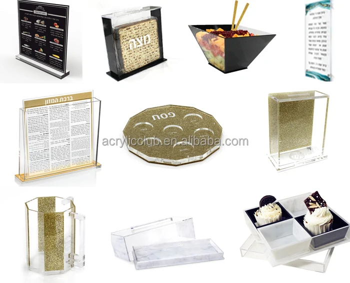 Custom Clear Lucite Shtender - Fold Design Zstander Basic