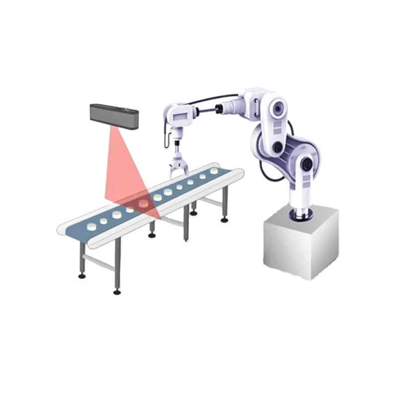 Burr positioning for casting iron pans Vision positioning to guide ...