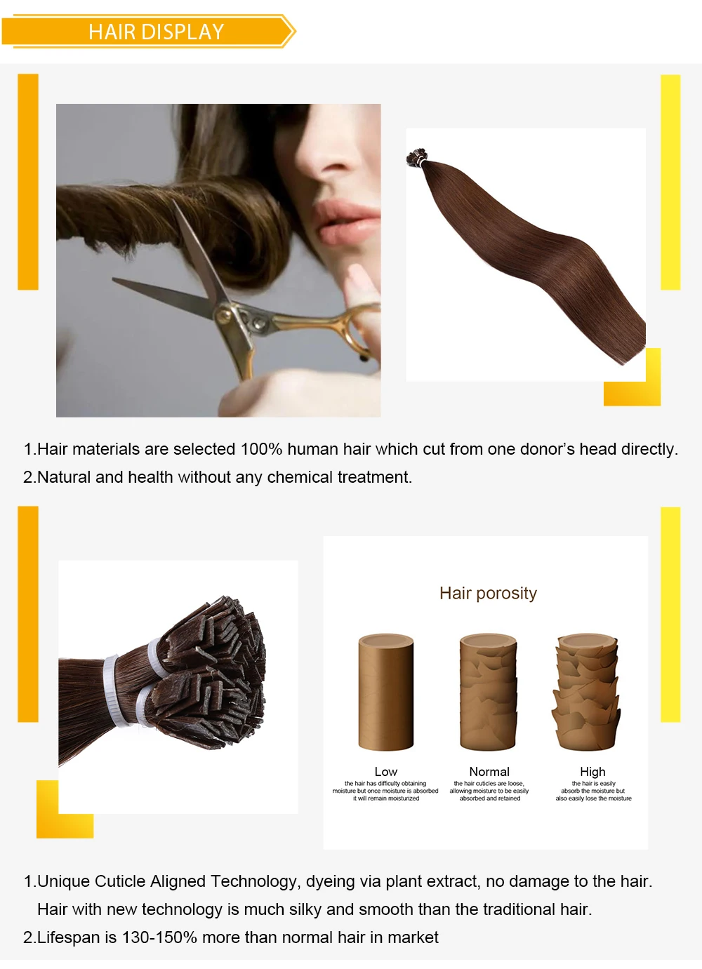 Slove Weft Hair Extensions Human Hair Skin Weft Extensions New Genius ...