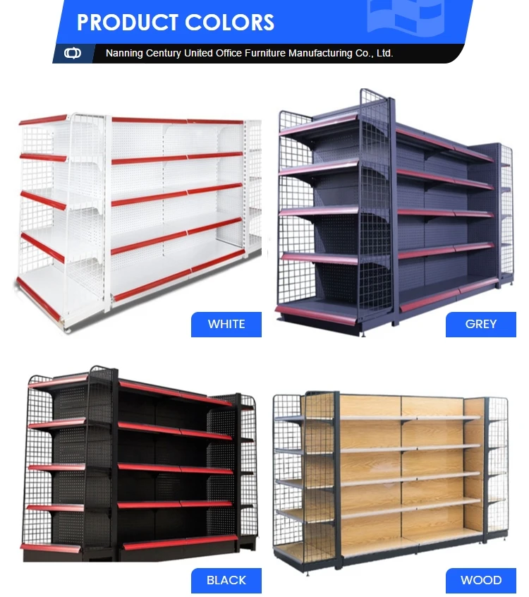 Single Side Snack Rack Supermarket Store Shelf Convenience Store ...