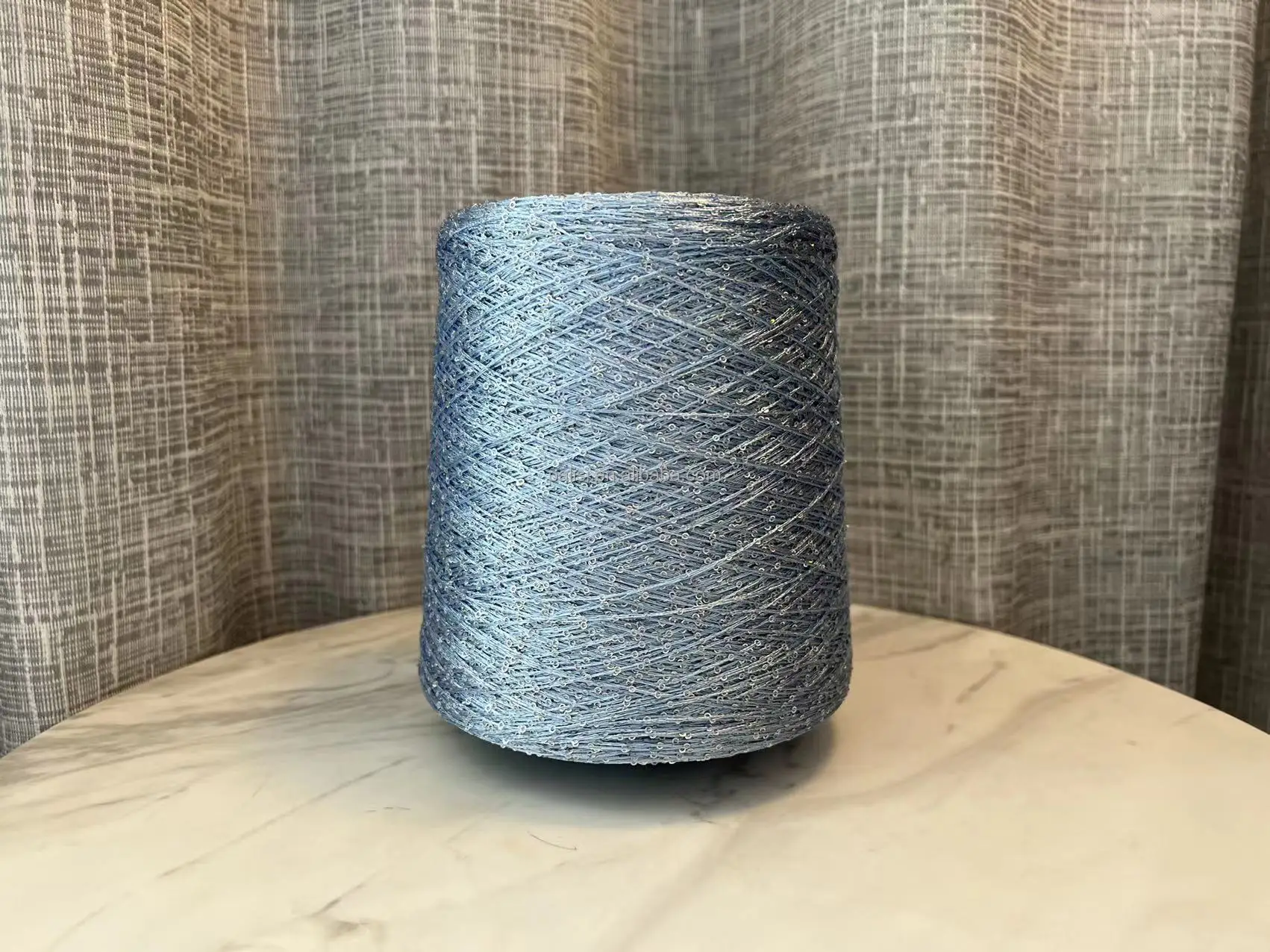 2MM/3MM+6MM Sequin Yarn - Bling 100% Cotton for Knitting