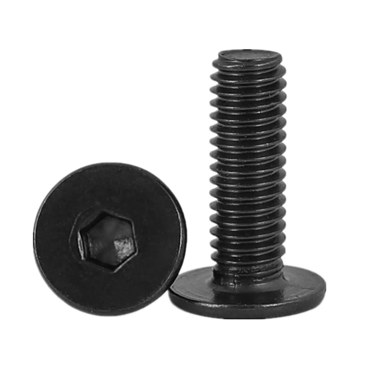 M2.5-M12 Ultra Thin Black Stainless Steel Socket Head Cap Screw - OEM