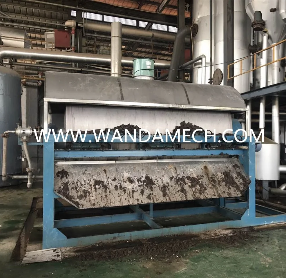 Rotary Drum Dryer Brewery Yeast Rice Flour Food Grade SUS Roller ...