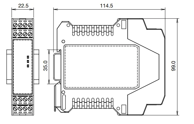 IDEC HR3S-301N Safety Control Relay Module - Reliable Performance