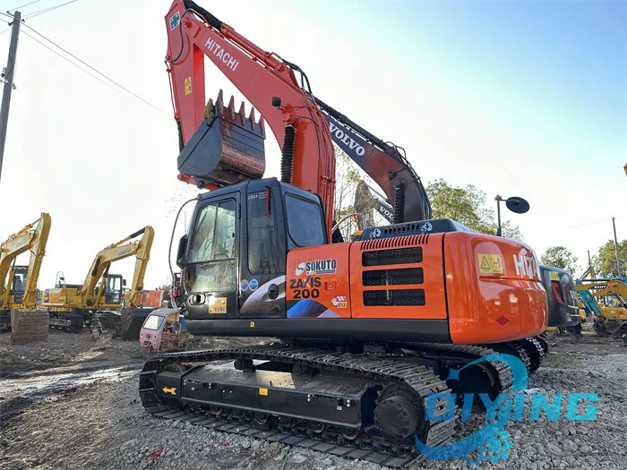 Used Original Japanese Excavator Hitachi 200-3,Small And Medium-sized ...