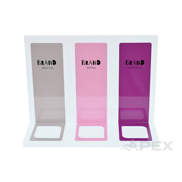 Apex Luxury Fragrance Display Stand Flat Packaging Perfume Oil Acrylic ...