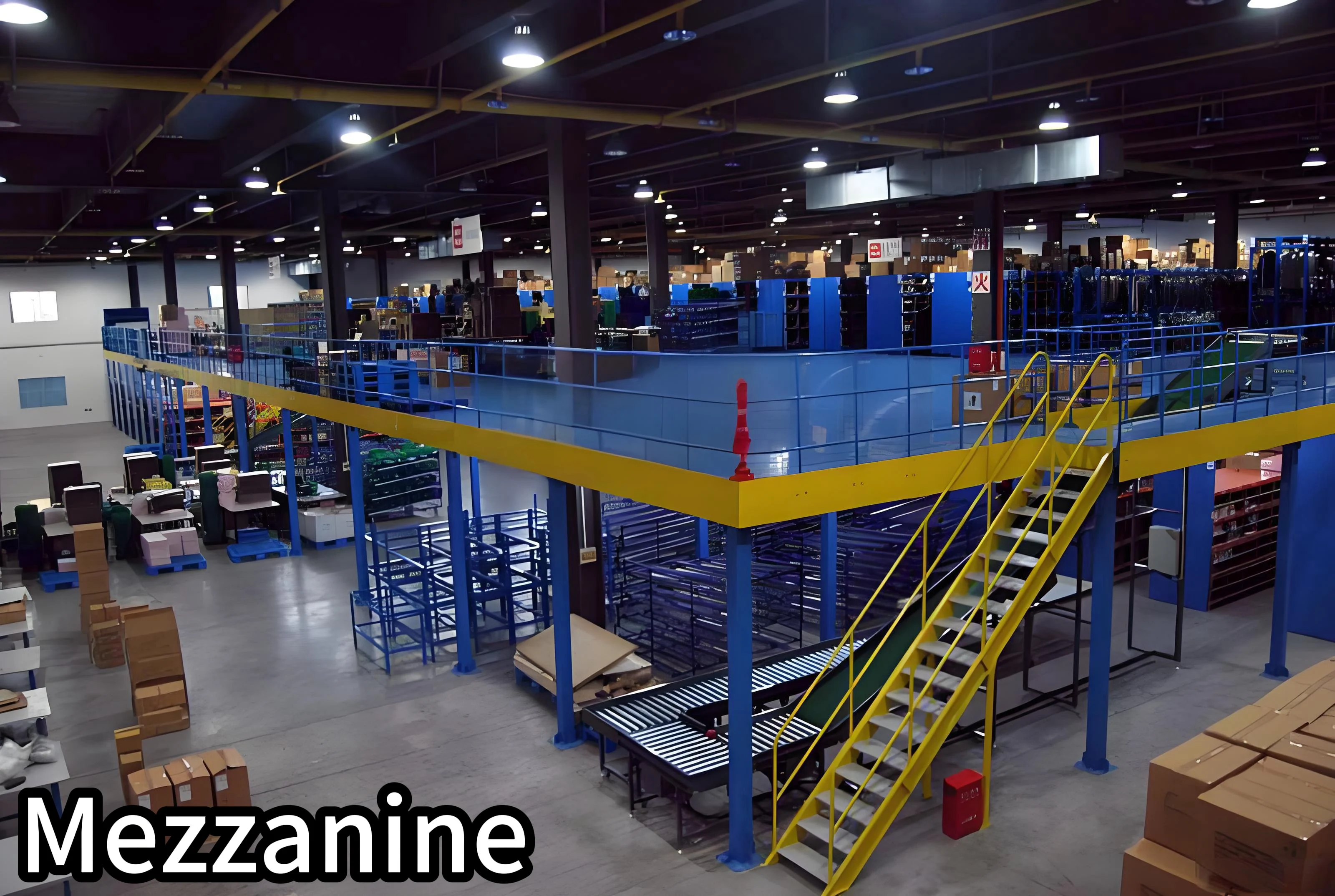 The CE-certified Q355B Prefabricated Warehouse Is Used As an Industrial ...