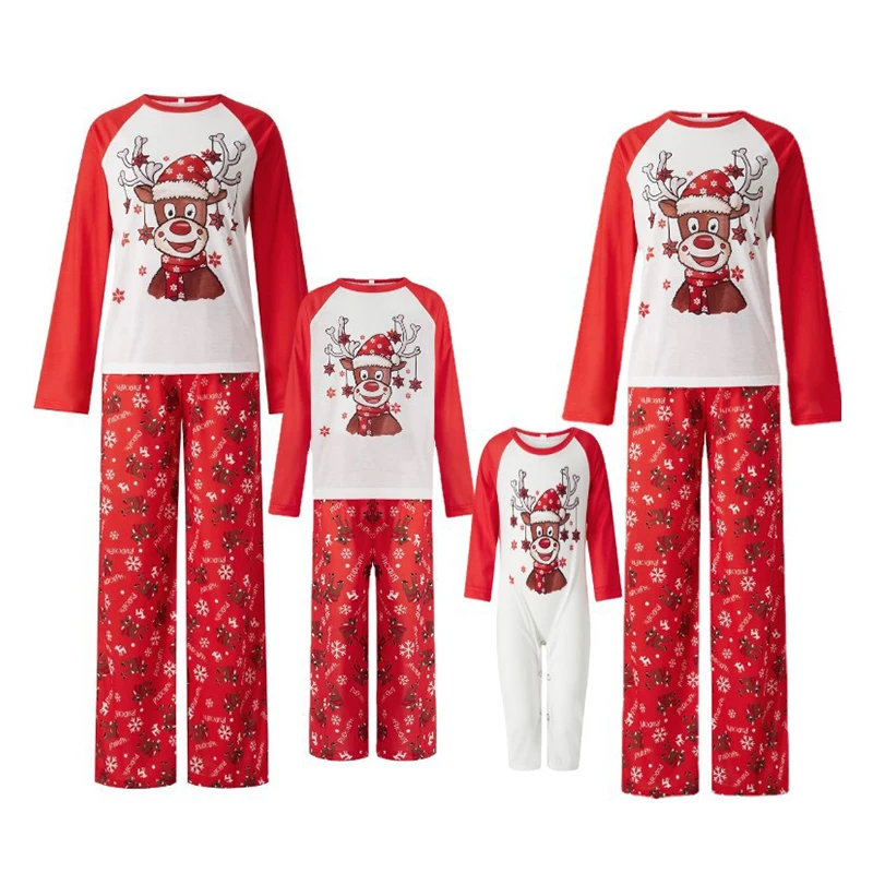 2022 Custom Print Sublimation Xmas Winter Warm Soft Pants Blank Cotton ...