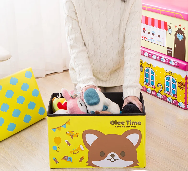 Alibaba.com: Lidl Folding Storage Ottoman With Lid, Children Storage ...