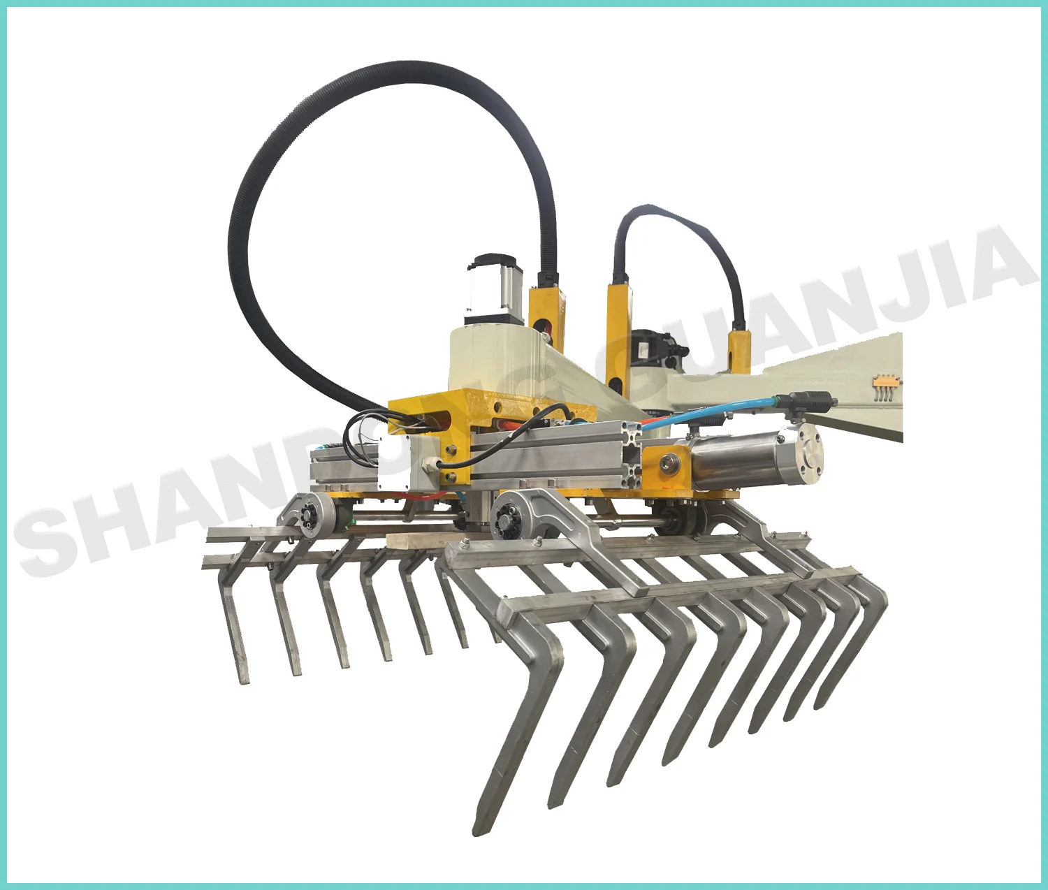 Automatic Intelligent Robot Arm Single Column Palletizer Arm Grain ...