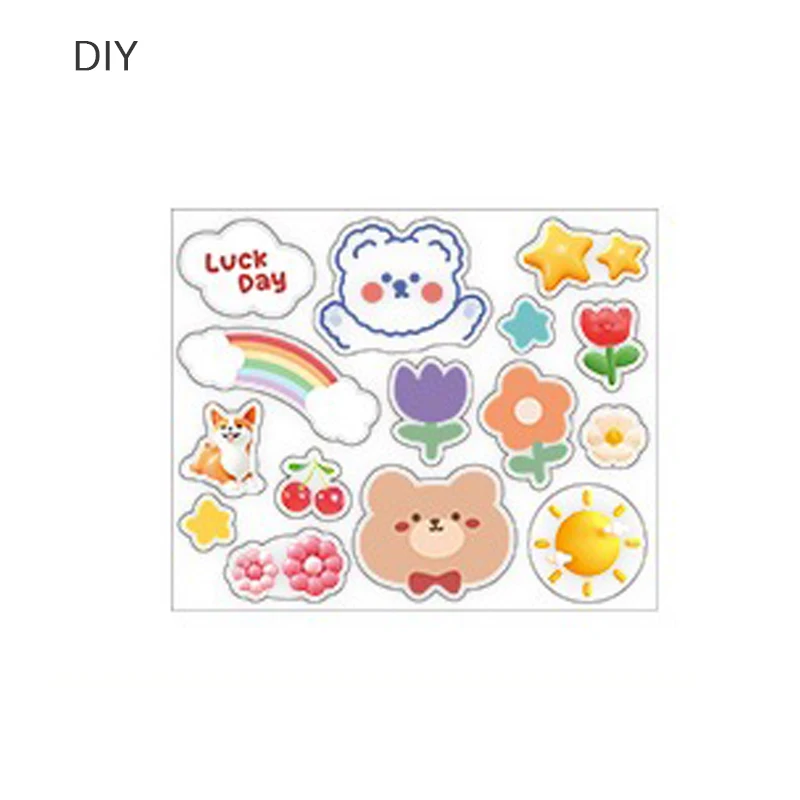 Qs New Design Cartoon Cute Cabin Piggy Band Kids 2 Colors Plastic Multi ...